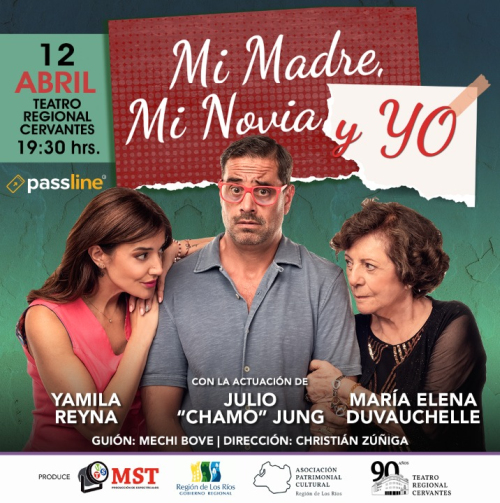 Mi Madre Mi Novia Y Yo En El Teatro Regional Cervantes Asociación